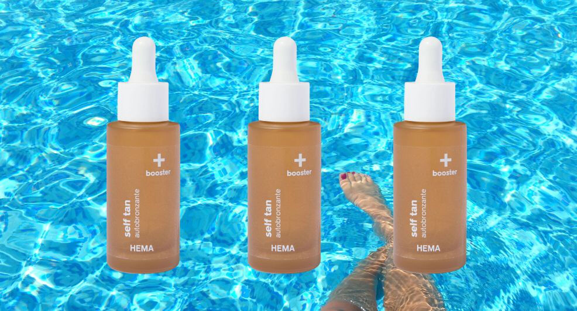 Bruin zonder zon: HEMA verkoopt tanning drops voor maar €8,99 | FEM FEM