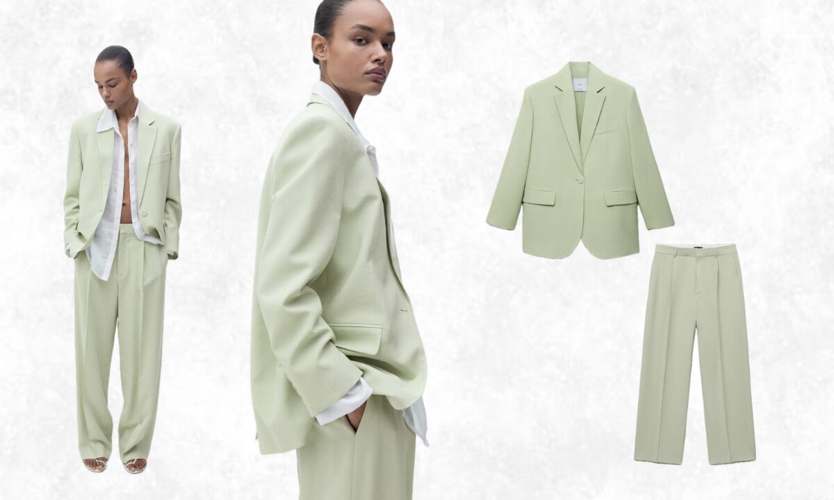 Trend-alert! Dit geweldige pak van Mango scoor je voor een prikkie ...